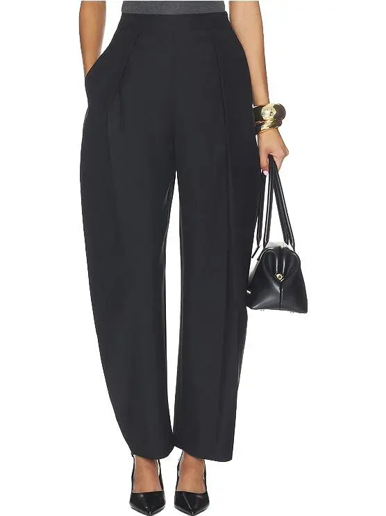 RÓHE Puck Sculptural Tailored Trouser - Black