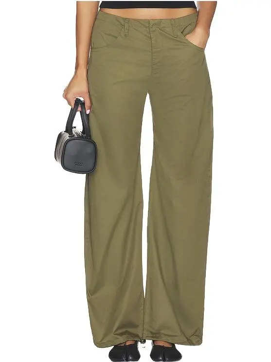 EB DENIM Isla Cinch Pant - Deep Olive