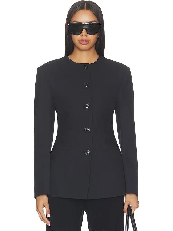 ANINE BING Huda Blazer - Black