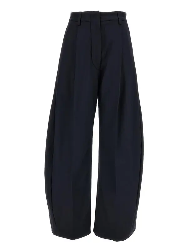 THELATEST E-billie Wool-blend Trousers - Blu