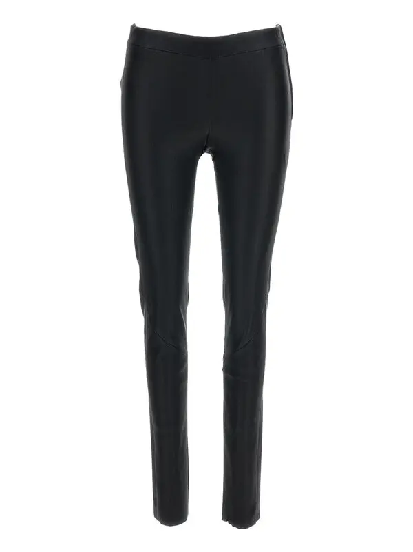 ARMA Panta Leggins Pelle Stretch - Nero