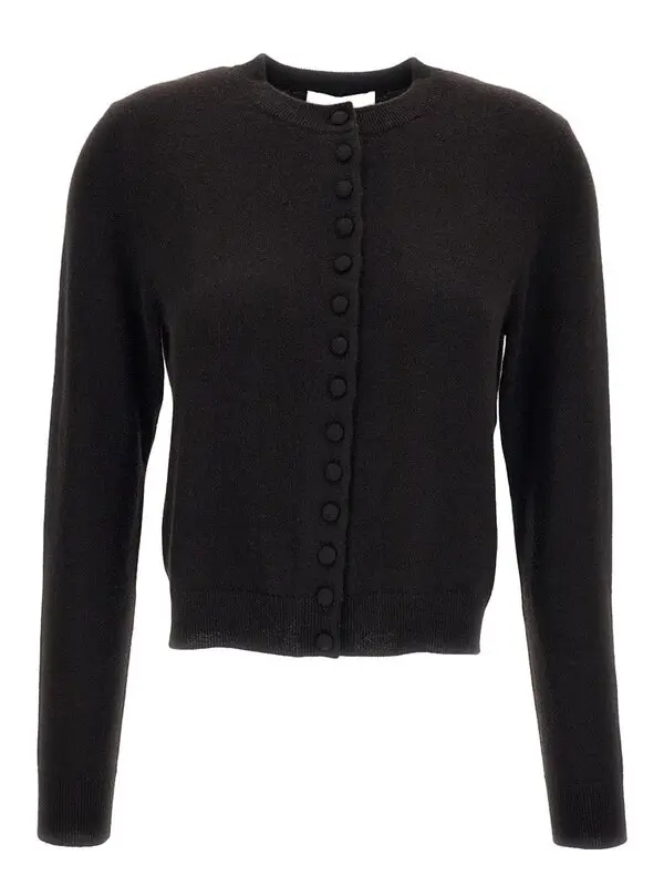 LISA YANG Wilona Cashmere Cardigan - Brown