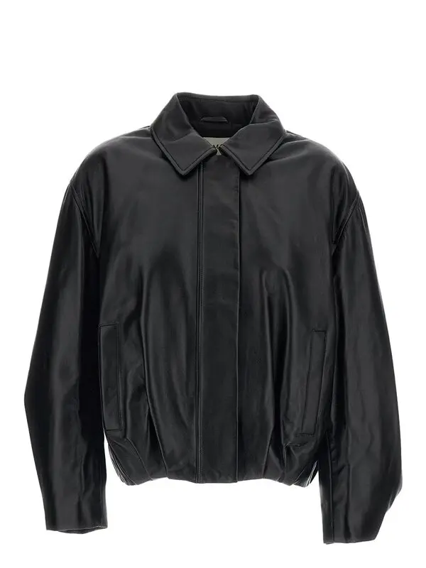 ARMA Melis Lamb Butter Leather Jacket - Nero