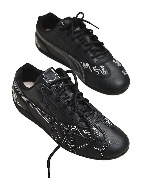 PUMA Speedcat Embellished Sneakers - Black
