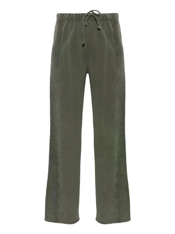 American Vintage Raw-edge Track Pants - Green
