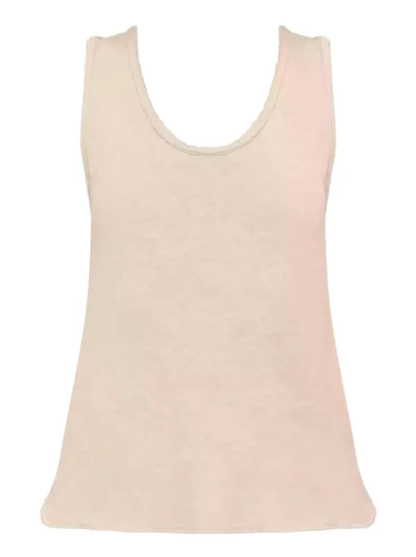 American Vintage Scoop Neck Sleeveless Top - Neutrals
