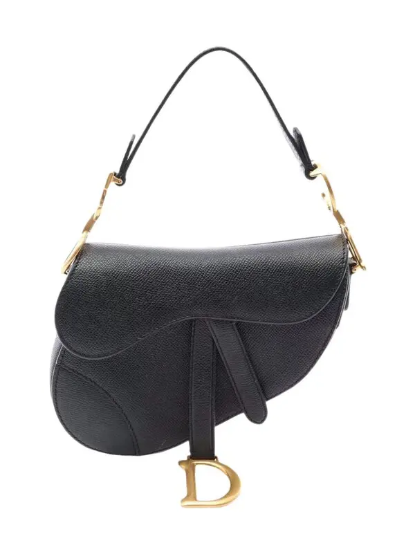 Dior Saddle Mini Shoulder Bag - Black