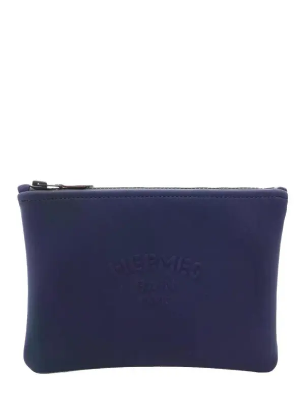 Hermès Neoban Pm Clutch Bag - Blue