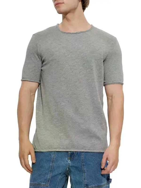 American Vintage Sonoma Raw-edge T-shirt - Grey