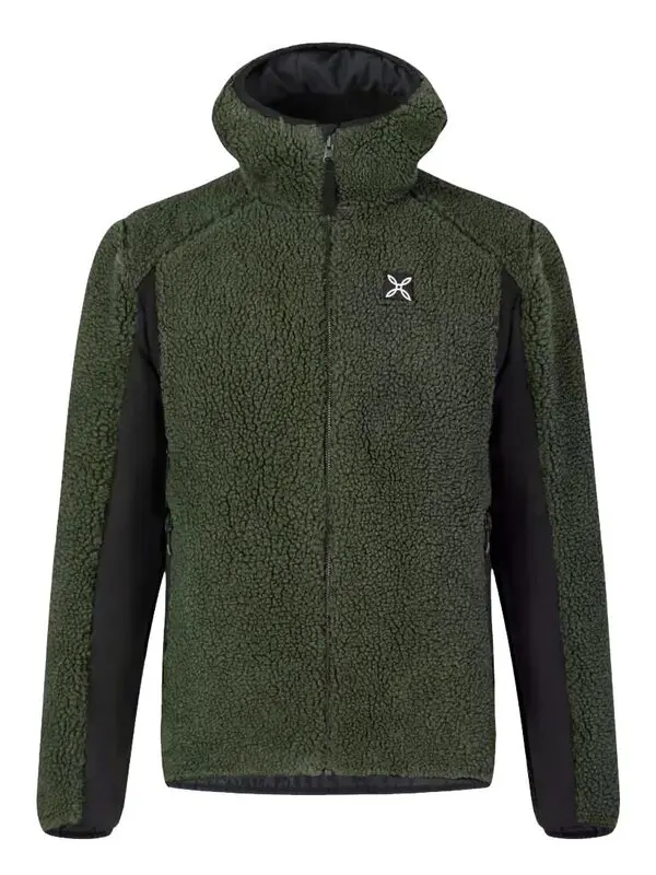 MONTURA Sherpa Zip-fastening Hoodie Jacket - Green