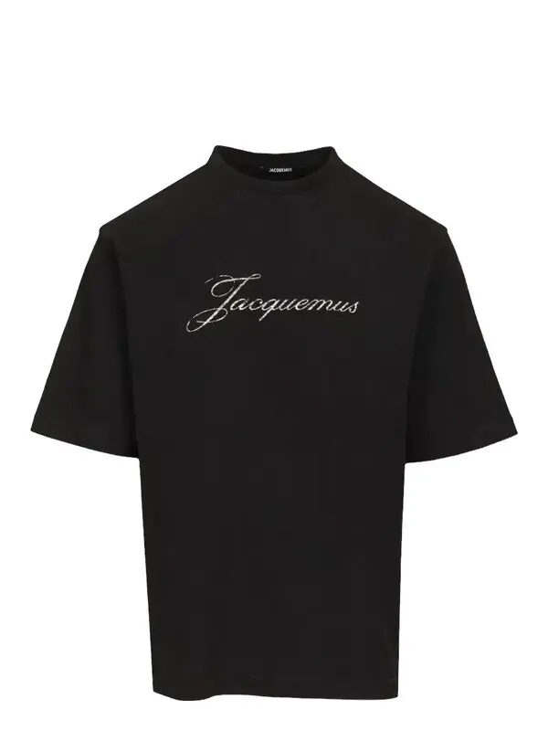 Jacquemus Logo-print T-shirt - Black