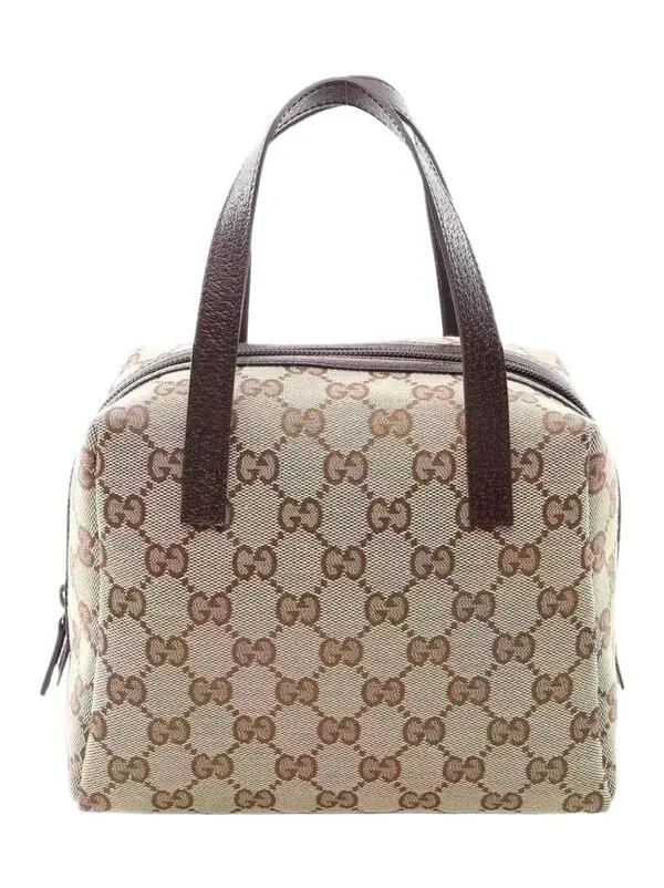 Gucci Gg Canvas Handbag - Neutrals
