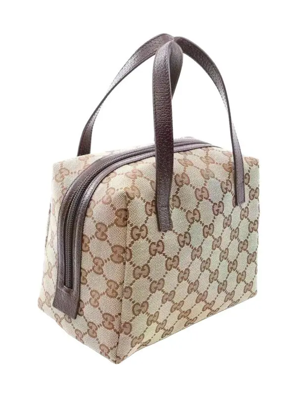 Gucci Gg Canvas Handbag - Neutrals