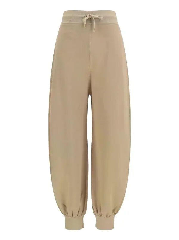 Loro Piana Beige Sea Island Cotton Track Pants - Neutrals