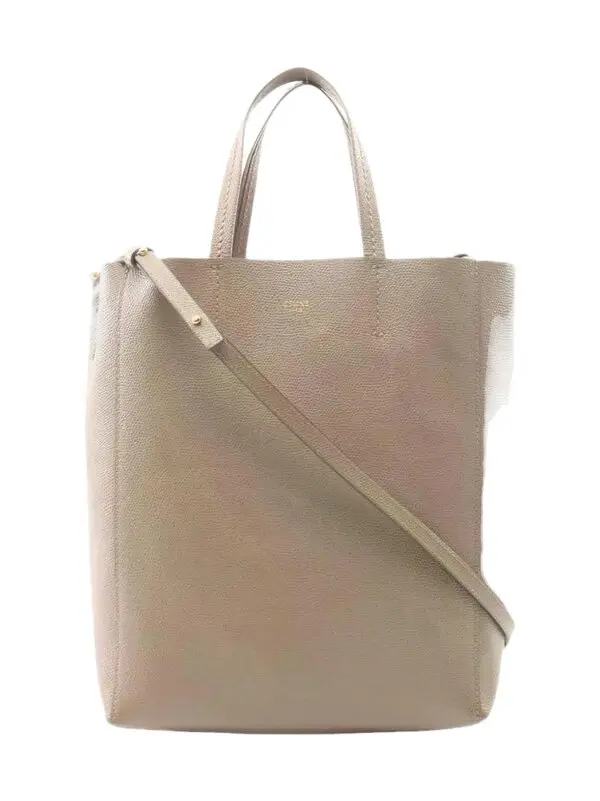 Celine Small Vertical Cabas Tote Bag - Neutrals