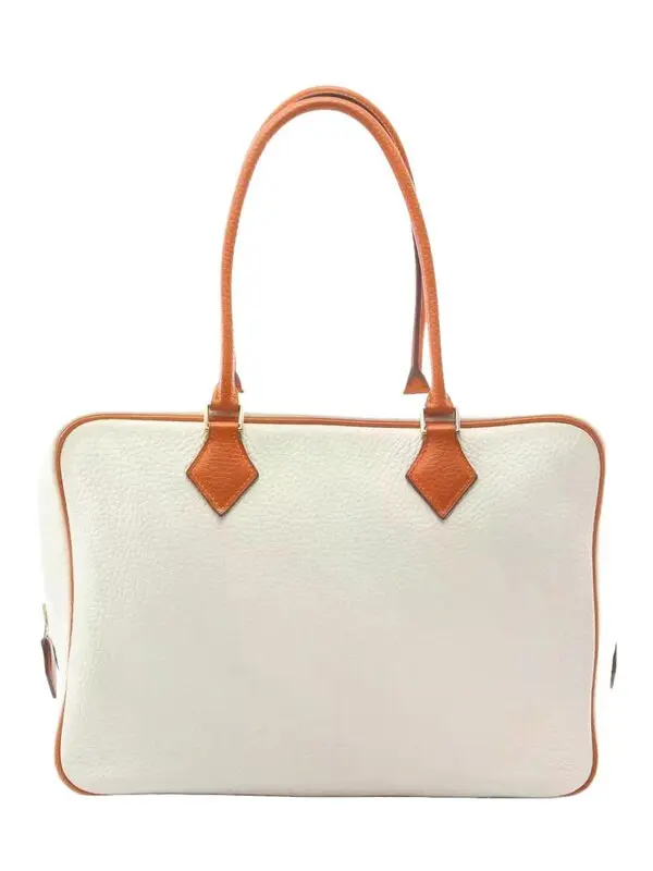 Hermès 2005 Plume Tote Bag - White
