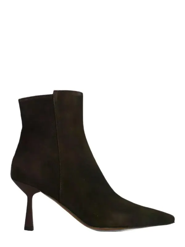 Roberto Festa Yanira Pointed-toe Stiletto Ankle Boots - Brown