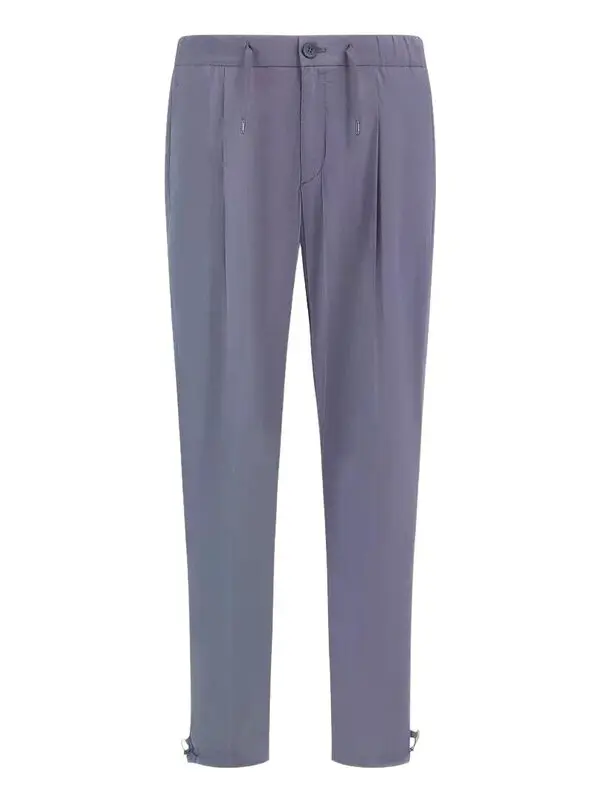 Herno Tapered Trousers - Blue