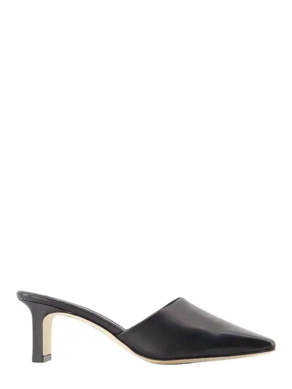 AeydĒ Blithe Square-toe Mules - Black