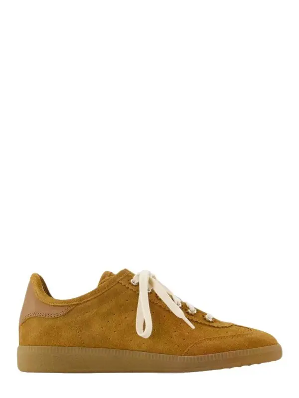Isabel Marant Étoile Brecy Suede Leather Sneakers - Brown