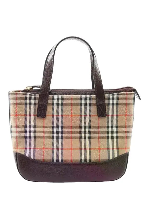 Burberry Nova Check Tote Bag - Neutrals