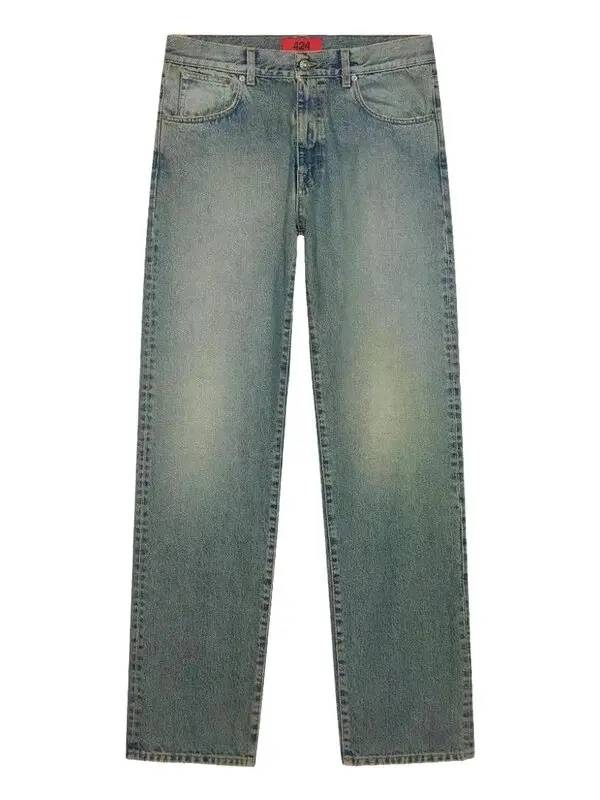 424 Loose-fit Five-pocket Jeans - Blue