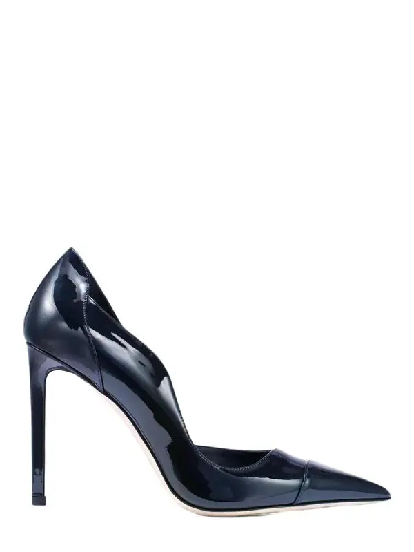 JIMMY CHOO Brigitte Patent Leather Pumps - Blue