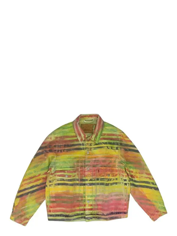 DENIM TEARS Croton Type-2 Denim Jacket - Yellow
