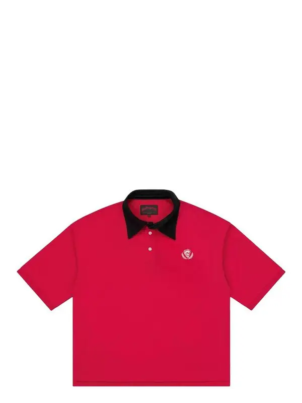 GODSPEED Logo-embroidered Polo Shirt - Red