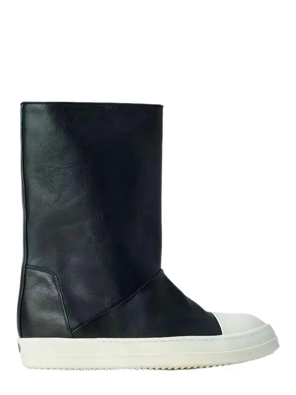 Rick Owens Sneakwaders Round-toe Boots - Black