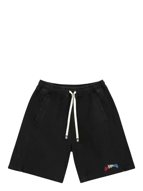 GODSPEED Vital Drawstring Track Shorts - Black