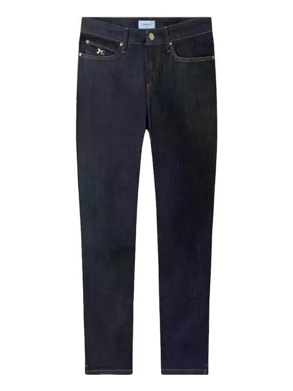 CAMBIO Plaque Detail Jeans - Blue