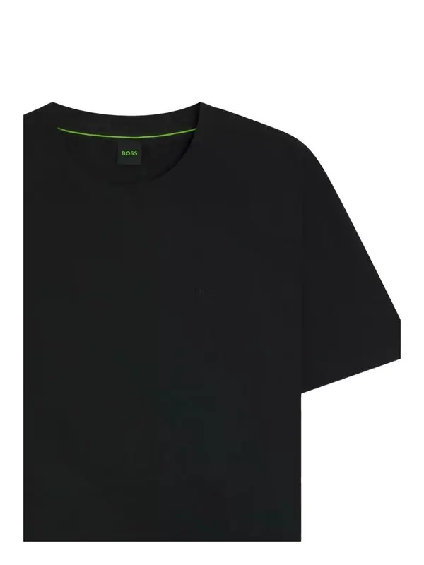 BOSS Crew-neck Cotton T-shirt - Black