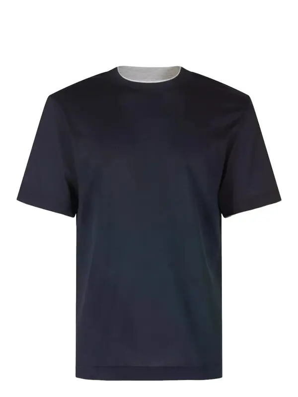 Eleventy Crew-neck T-shirt - Blue