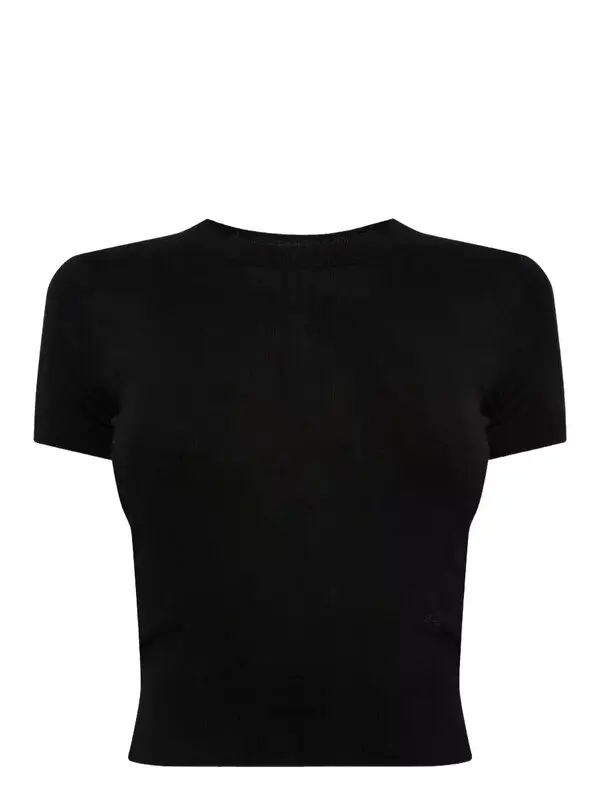 Dsquared2 Short Sleeve Wool T-shirt - Black