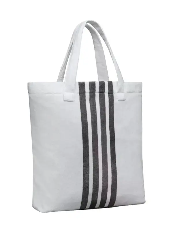 Thom Browne Velour Tote Bag - White