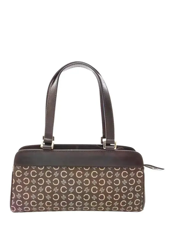 Celine Macadam Pattern Tote Bag - Brown