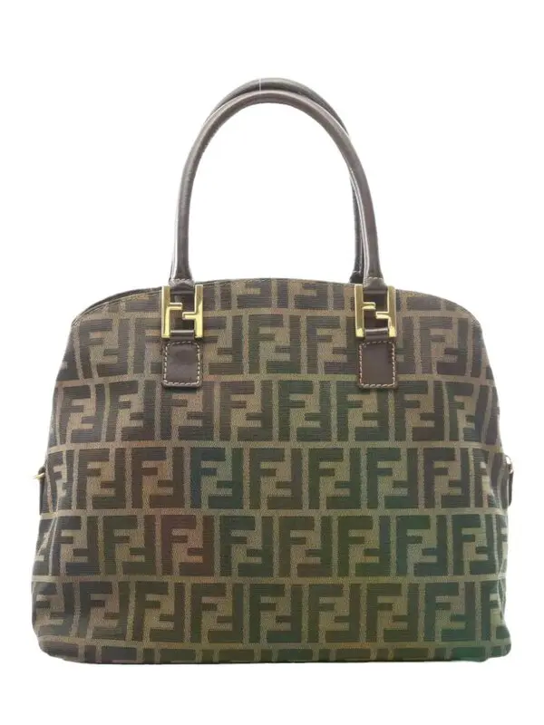 Fendi Zucca Canvas Tote Bag - Brown