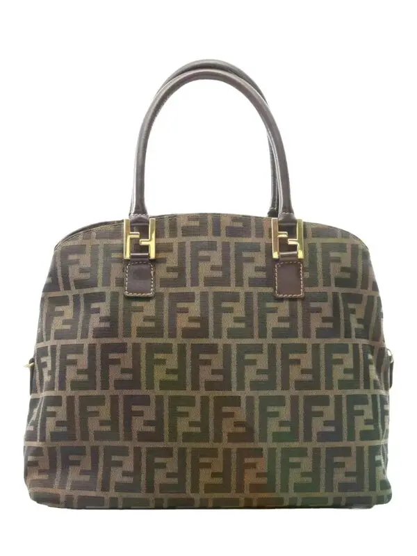 Fendi Zucca Canvas Tote Bag - Brown