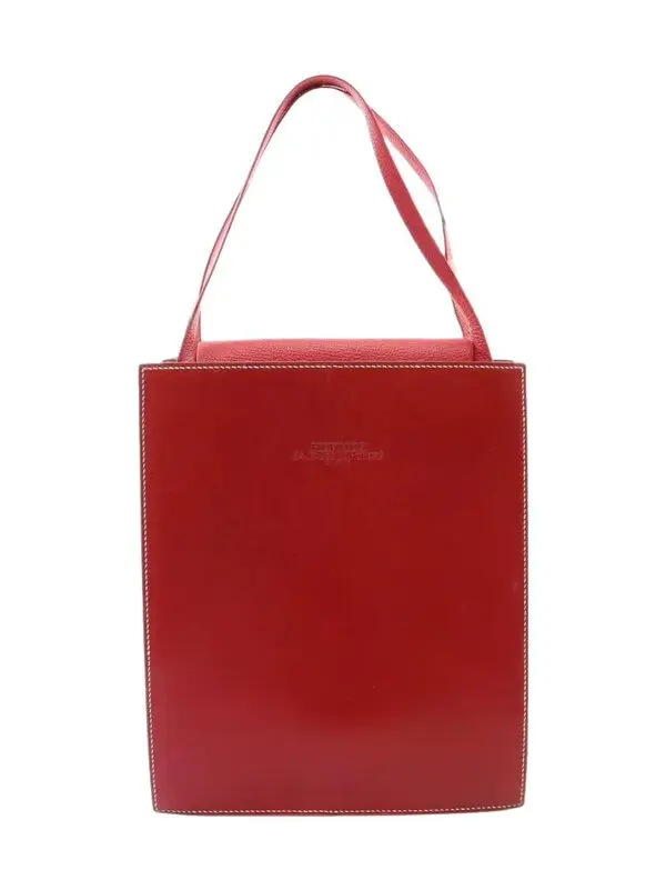 Hermès 1998 Mm Lucy Tote Bag - Red