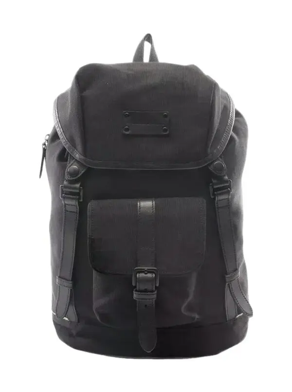 Burberry Buckle-fastening Backpack - Black