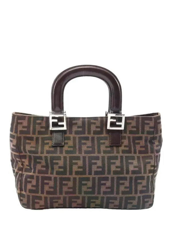 Fendi 2000s Zucca Tote Bag - Brown