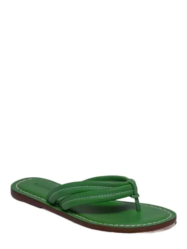Bernardo Padded Thong Sandals - Green