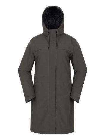 Mountain Warehouse Avery Waterproof Long Padded Jacket - Khaki