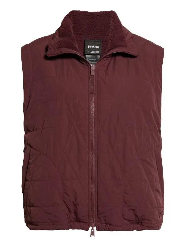 Prana Encinitas Reversible Vest - Cacao