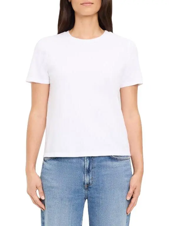 Michael Stars Becca Crewneck T-shirt - White