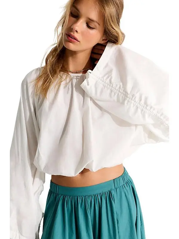 Free People Cabana Top - Clean Ivory
