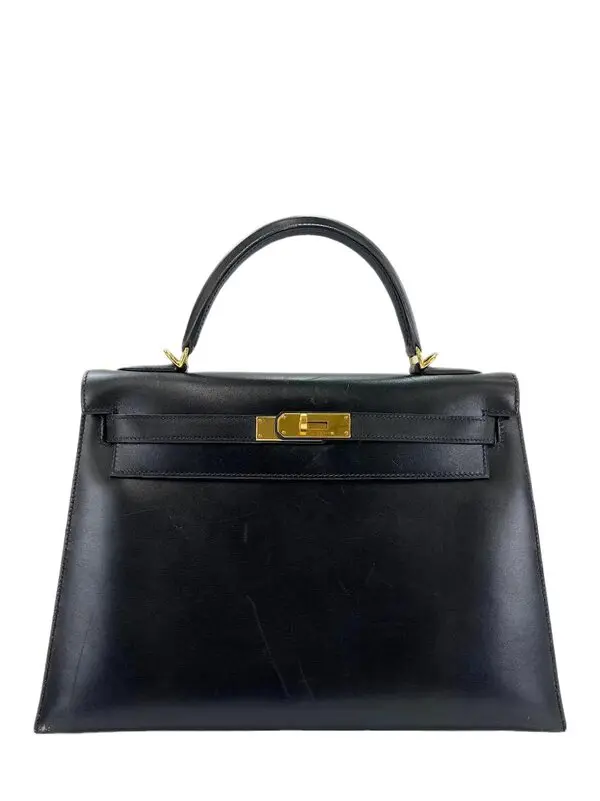 Hermès Kelly 32 Tote Bag - Black