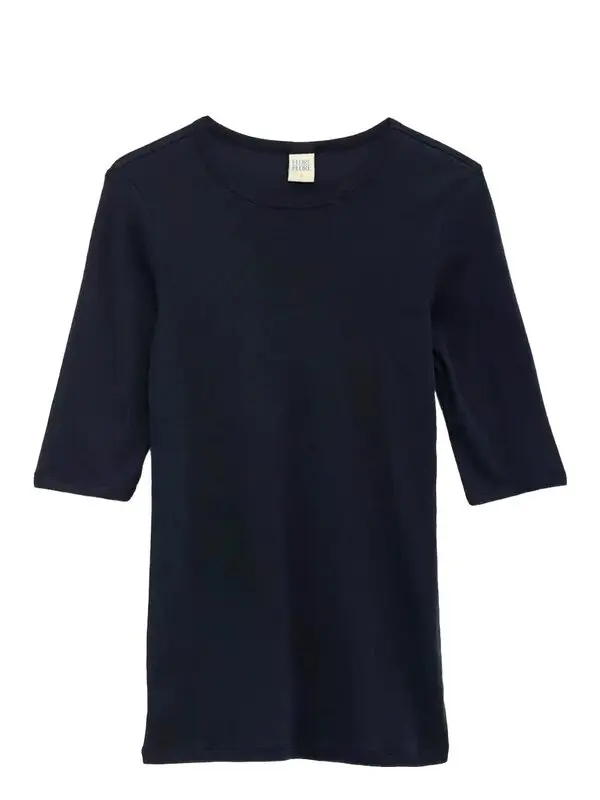 FLORE FLORE Anna Elbow-length Sleeve T-shirt - Blue