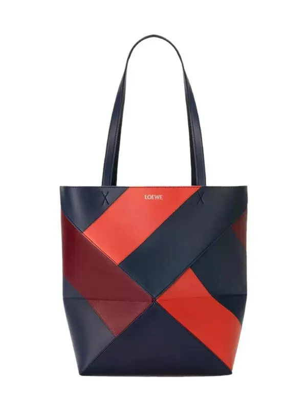 Loewe Medium Puzzle Shoulder Bag - Blue